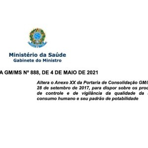 Portaria GM/MS nº 888/2021: Principais tópicos e a importância para a ...